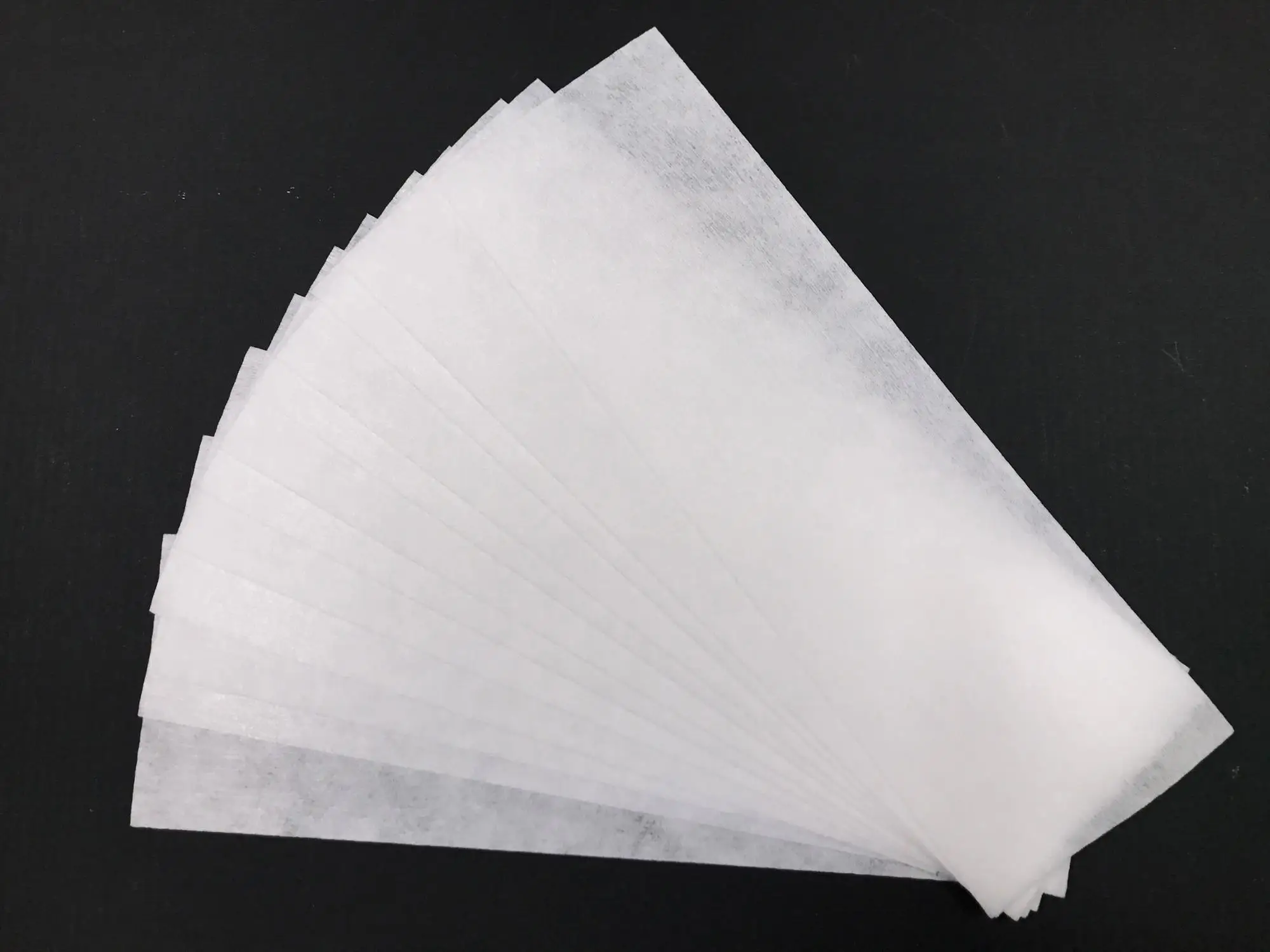 Disposable Non Woven Depilatory Waxing Paper Strips For Body Hair ...