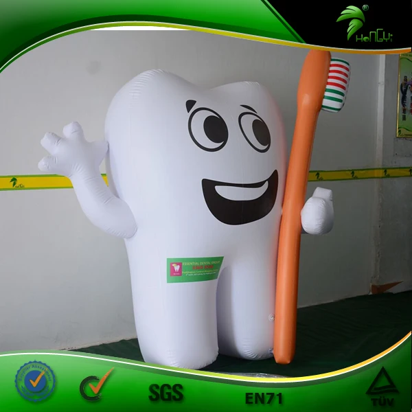 Custom Inflatable Tooth Balloon - Perfect for Dental Events