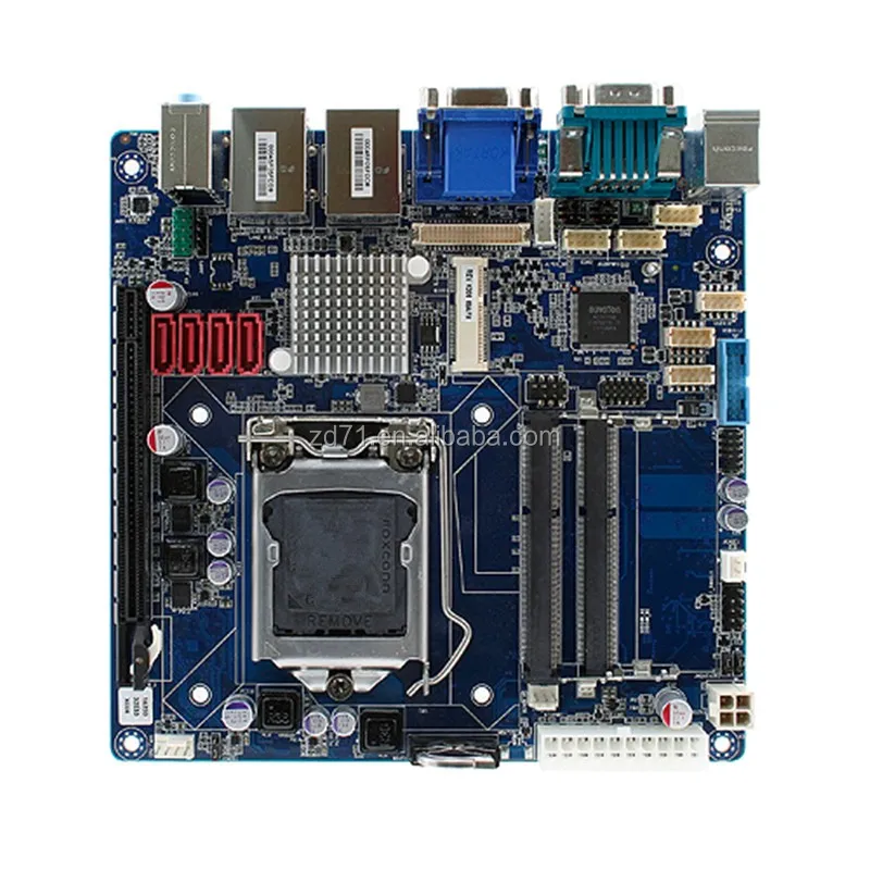 Emx-q87r Motherboard 4th Generación Actualización I7/i5/i3 Mini Itx Q87 ...
