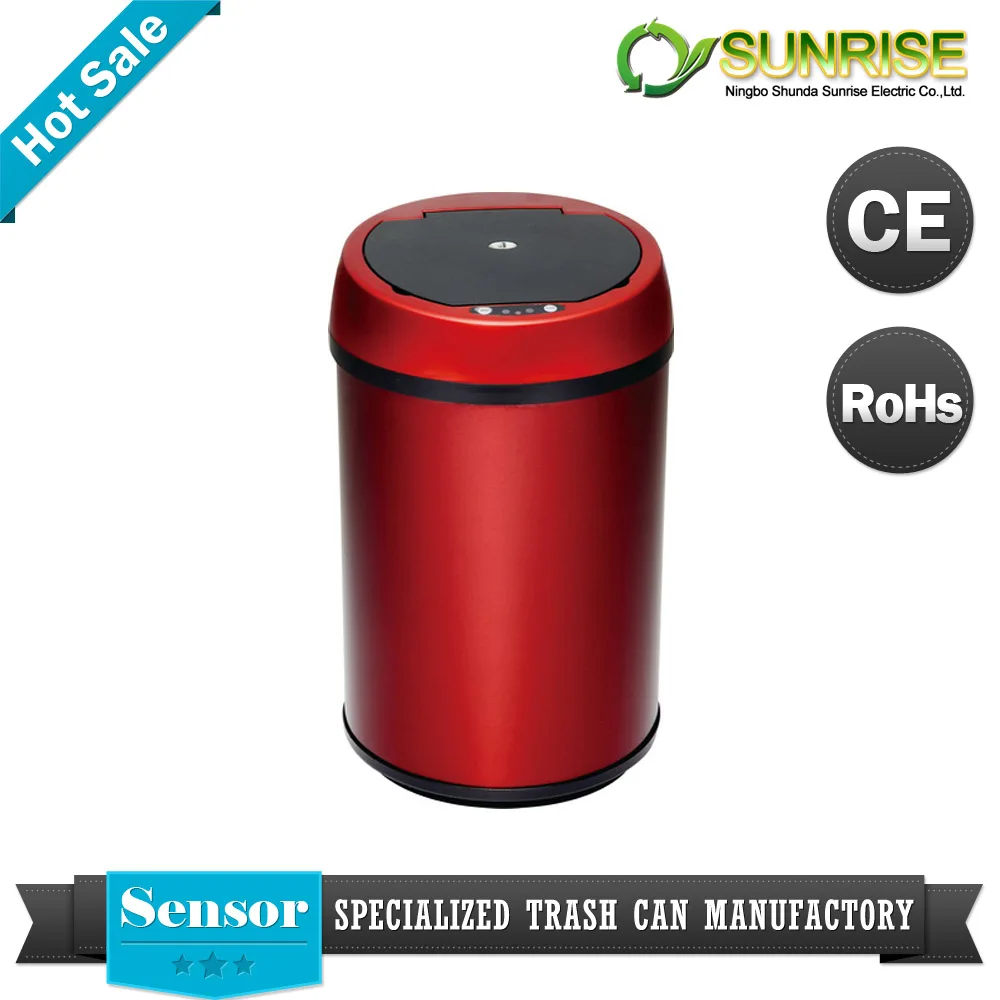 Compactor Composting Compress Trash Can - Buy Stainless Eco-friendly Automatic Kitchen Sensor ...