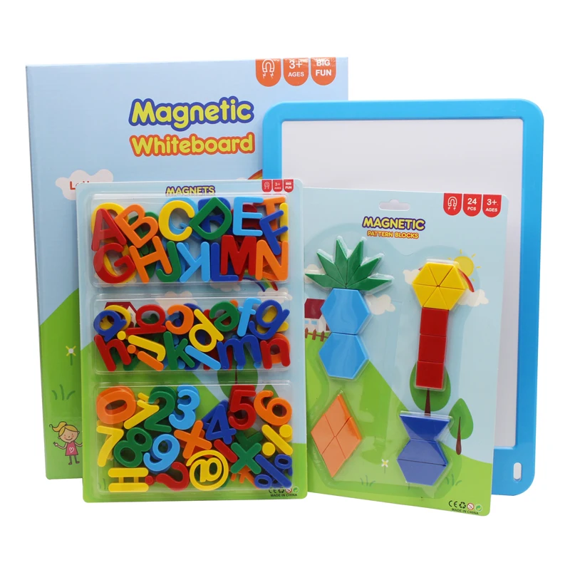 Megcos Alphabet Board - Jumbo Magnetic Letters for Kids