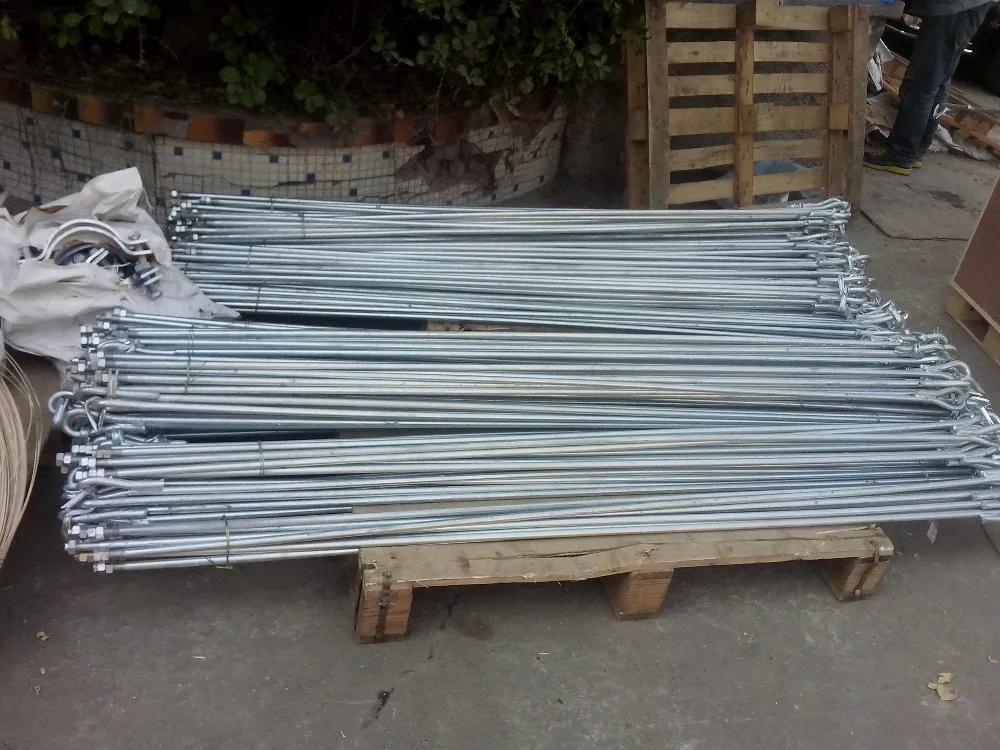 Hot Galvanized Ground Rod / Stay Anchor Rod / Steel Rod - Buy Ground ...