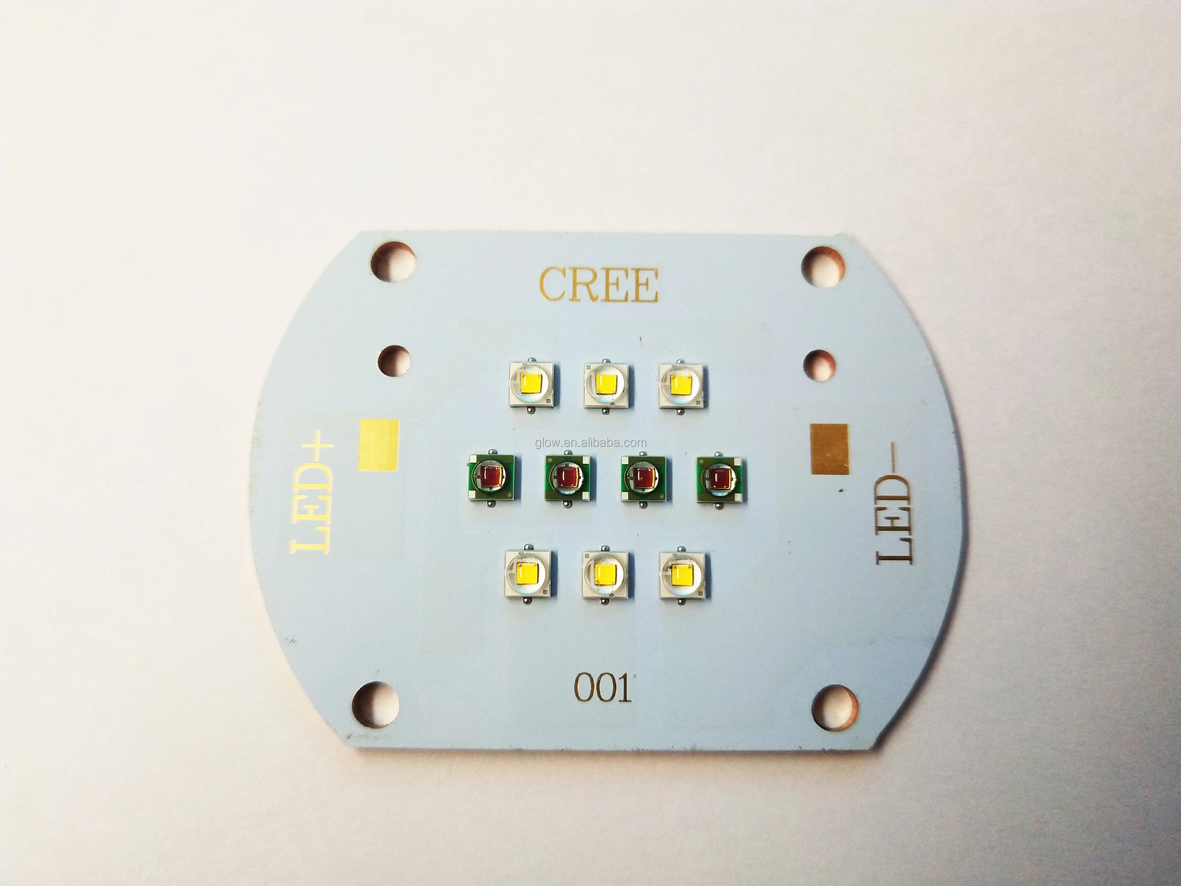 Customized Copper Plate Pcb With Original Leds 10pcs Xpg In 10 Series ...