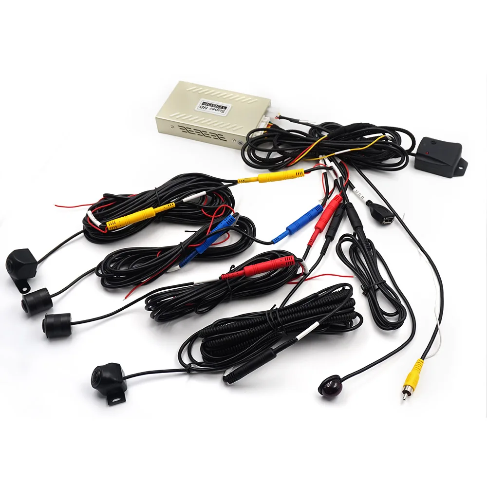 DV360C Car Camera System - 360° Bird View with Nightvision