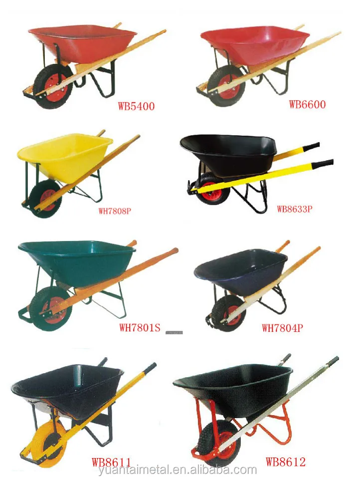 Australia Model Aluminium Handle Wheelbarrow Wb8602 With Metal Bucket ...