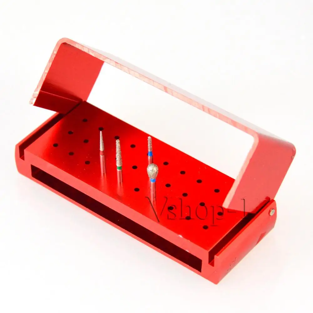 Dental 18-hole Burs Block Endo File Holder Bur Holder Stand ...