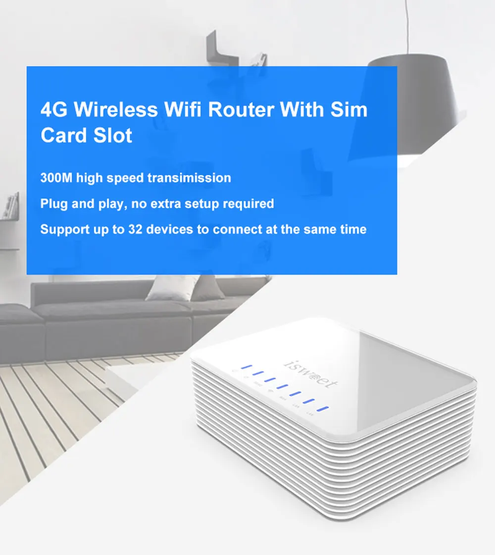 Tianjie 4g Wifi Wireless Router Unlocked 4g Modem Lte Cpe Router ...