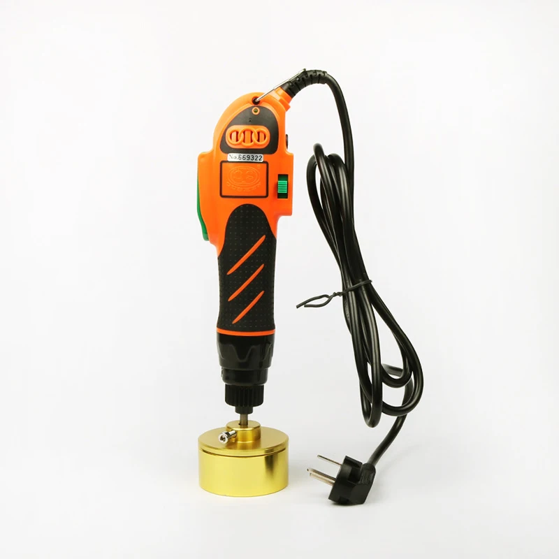 Handheld Small Electric Capping Machine for Plastic Bottles