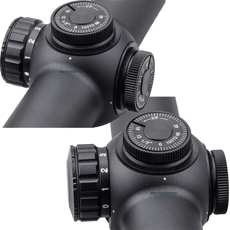 Vector Optics Ak 47 74 1-4x24mm Tactical Real Firearm Clear Rifle Scope ...