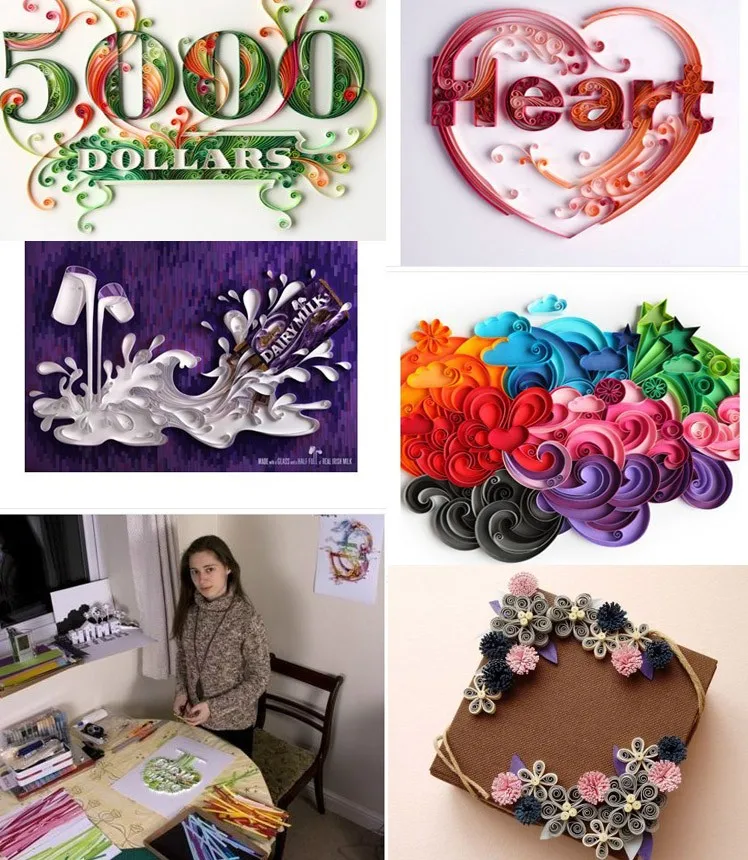2020 Multi-Functional Paper Quilling Template/diy Craft Tools