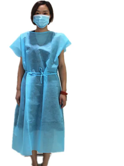 OEM Medical Disposable Examination Gown Hospital Gown for Patient ...