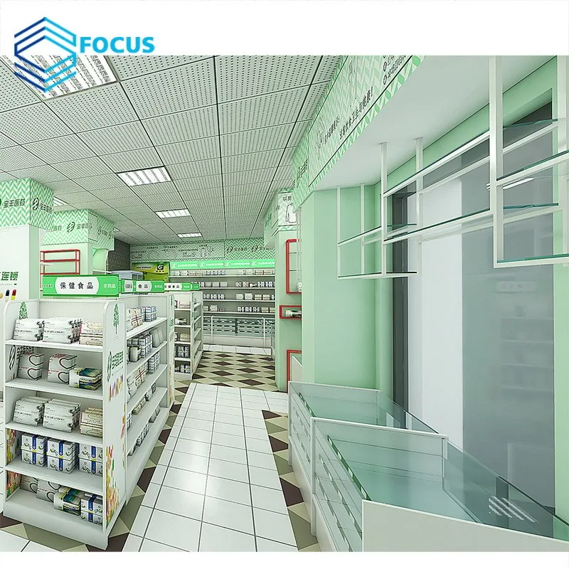 Pharmacy Counter Designs - Efficient and Aesthetically Pleasing