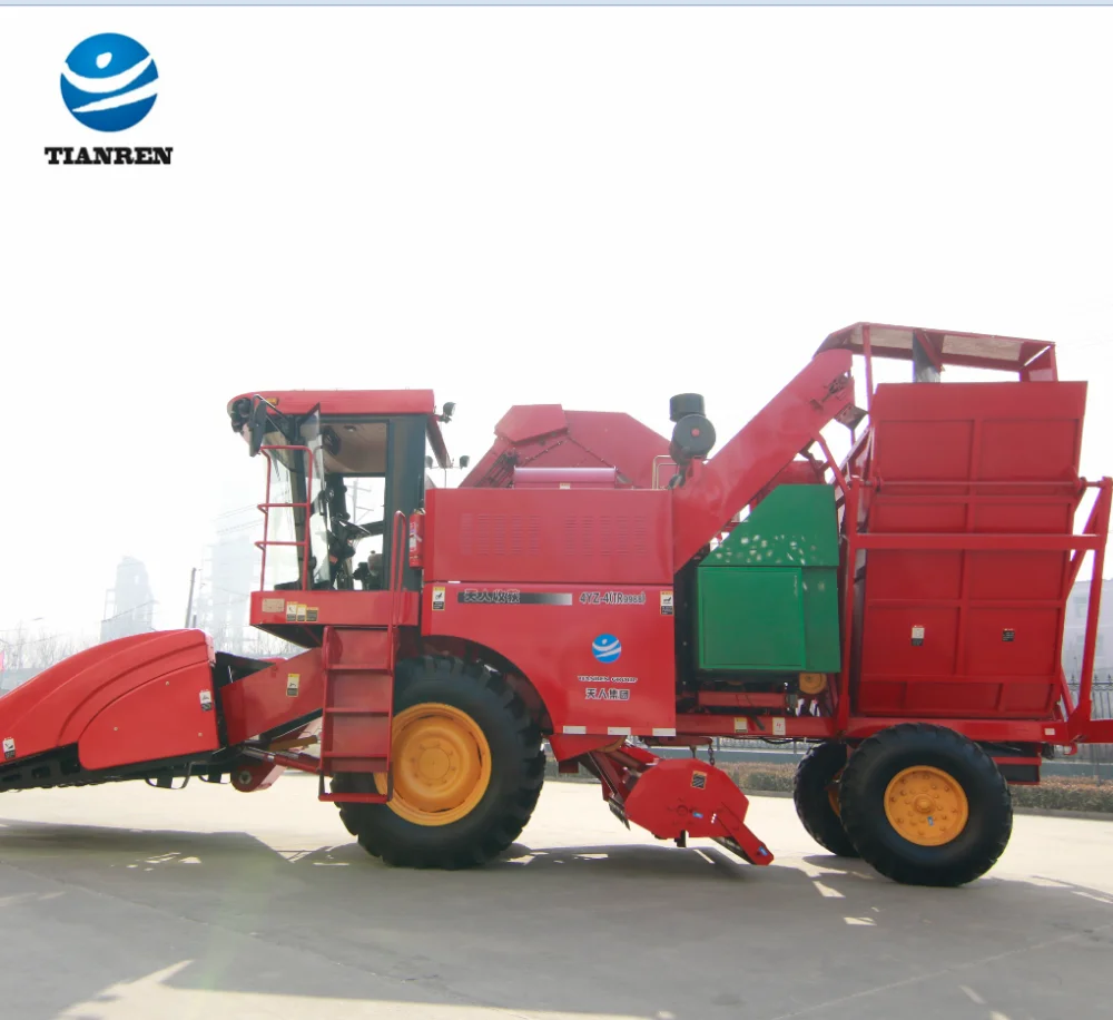 Tianren 4 Row Corn Combine Harvester 4yz-4 (regular Size) - Buy 4 Row ...
