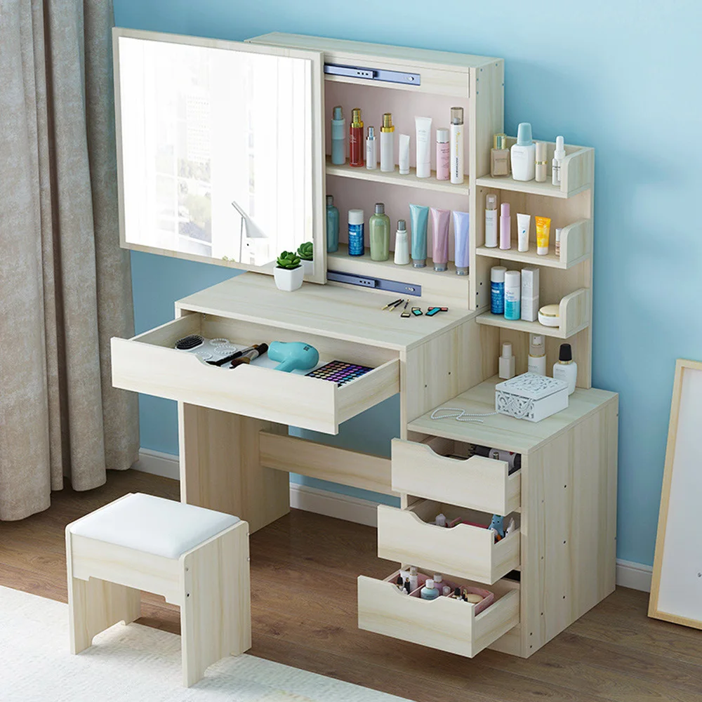 Vanity Set Nordic Style Simple Dressing Table Bedroom Fashion Makeup ...