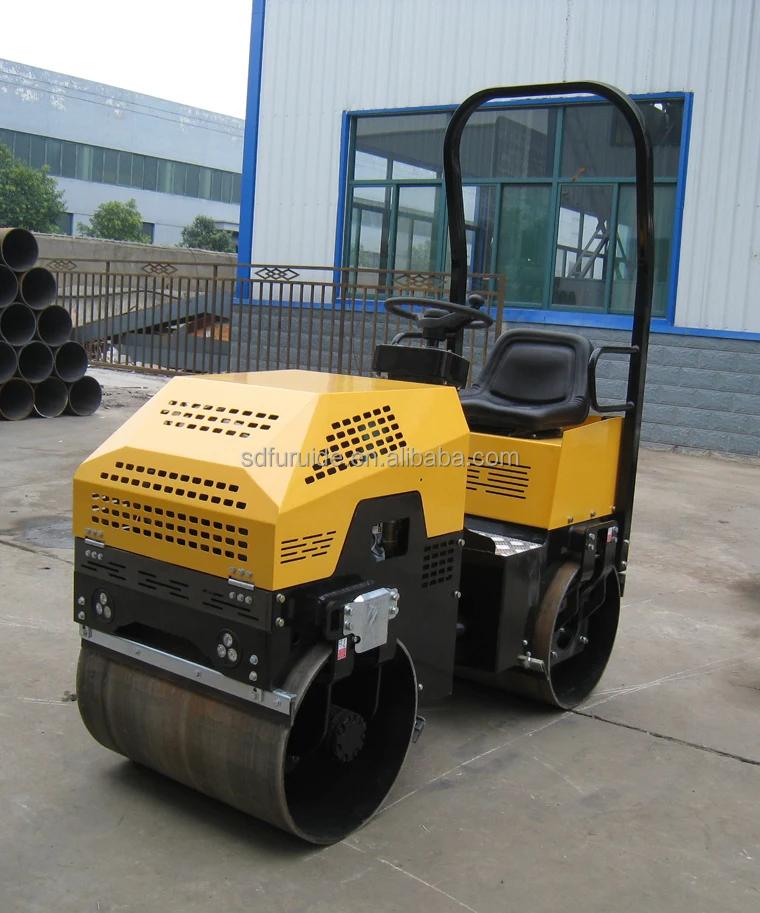 Hydraulic Soil Compactor 1 Ton Compactor Vibratory Roller (fyl-880 ...