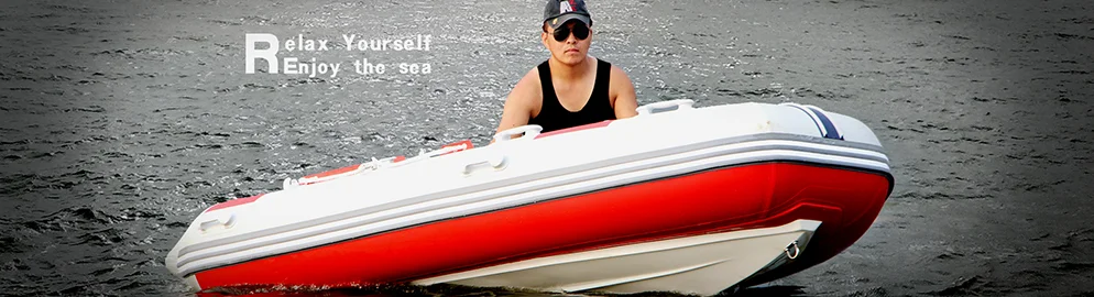 Heavy Duty Double Floor River Boat Whitewater Rafting 8 Persons River ...