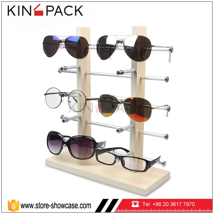 Kingpack Factory Wooden Eyeglasses Display Racks For Sunglasses Store ...