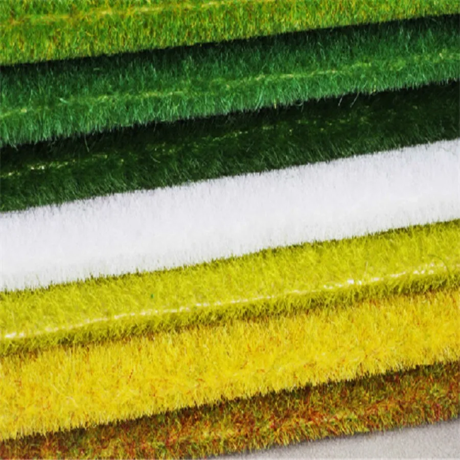 35*50cm Landscape Grass Mat For Model Train Building Paper Scenery ...
