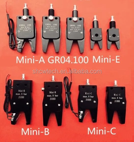 Mini-a/b/c/d/e Pneumatic Mini Clamp - Buy Pneumatic Mini Clamp,Mini ...