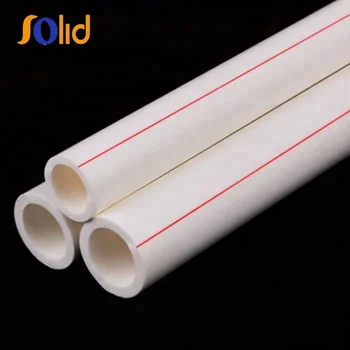 Standard Size White Color Pn20 Ppr Pipe For Hot Water Supply - Buy ...