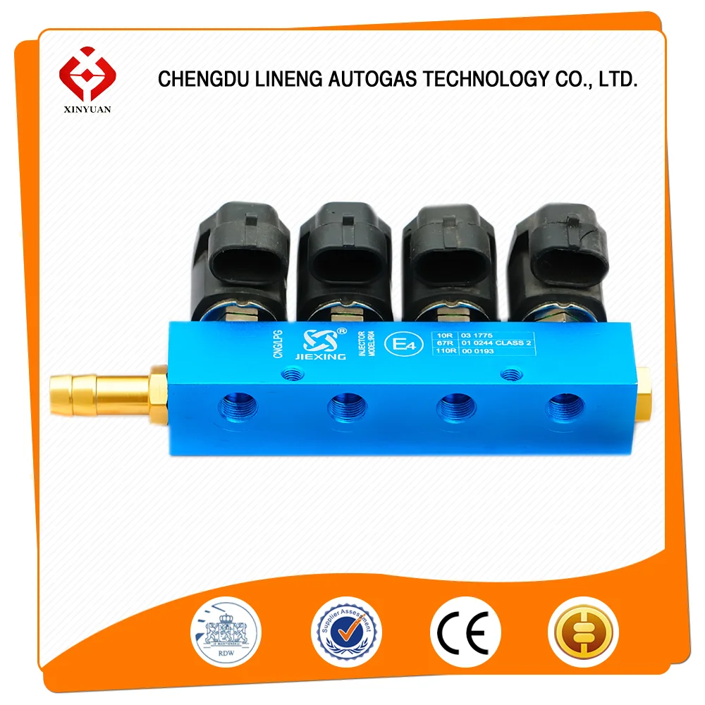 Lpg Sequential Injection System /cng /lpg Rail Injector - Buy Lpg Rail ...