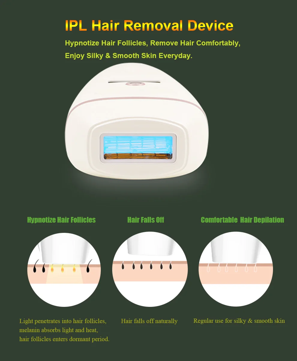 Newest Home Use Ipl Mini Ipl Machine Portable Ipl Hair Removal - Buy ...