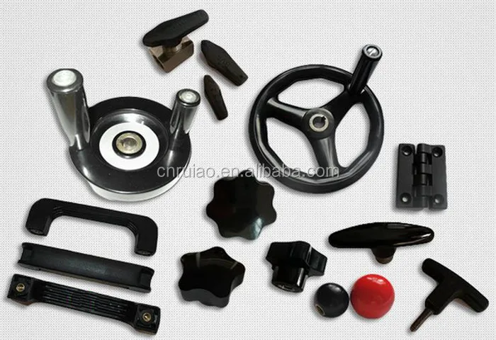 Aluminum 3 Spoke Chrome Plated Handwheel 3/8 Shaft Fold Hand Wheel ...