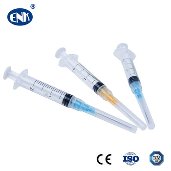 Factory Disposable Sterile Syringe 2cc/2ml With Needle For Single Use ...