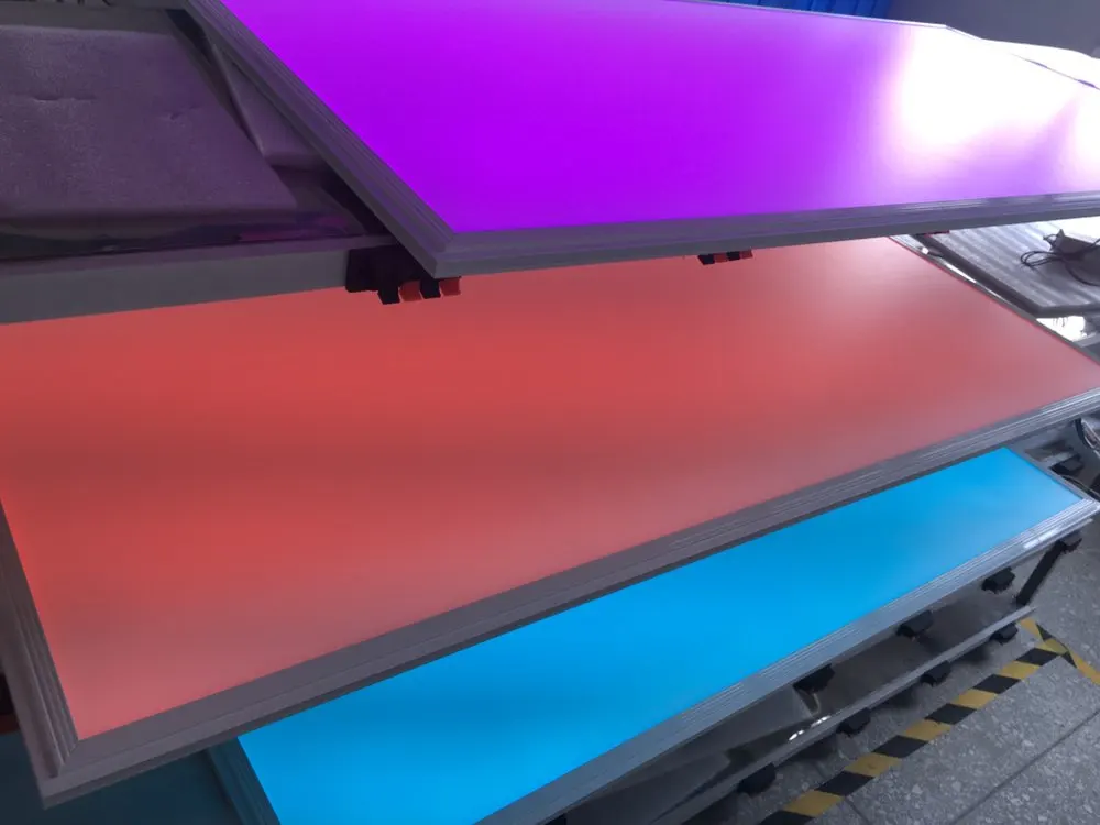 Dmx Control Ultra-slim Dc24v Rgb Rgbw Rgb Cct 600x600 Led Panel Light ...