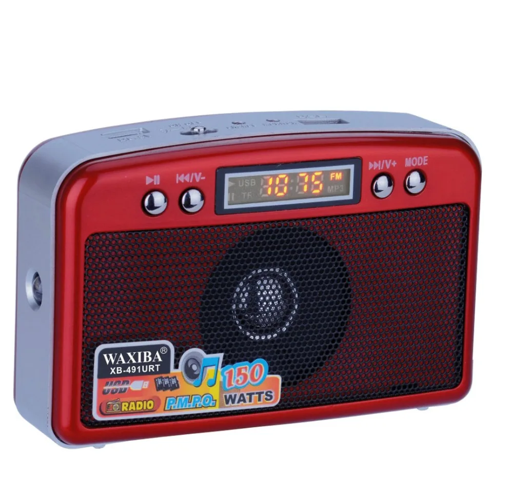 Waxiba Xb 3bands Multi Band Usb Radio Receivers With Torch Light Xb ...