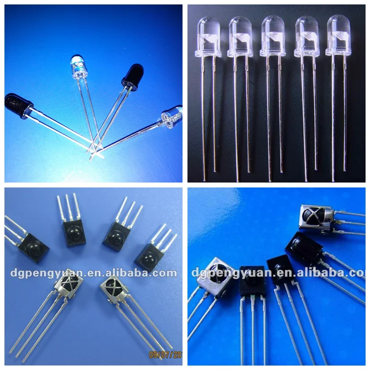 Near Infrared /far Infrared Led Diode Ir Transmitter Receivers 3mm 5mm ...
