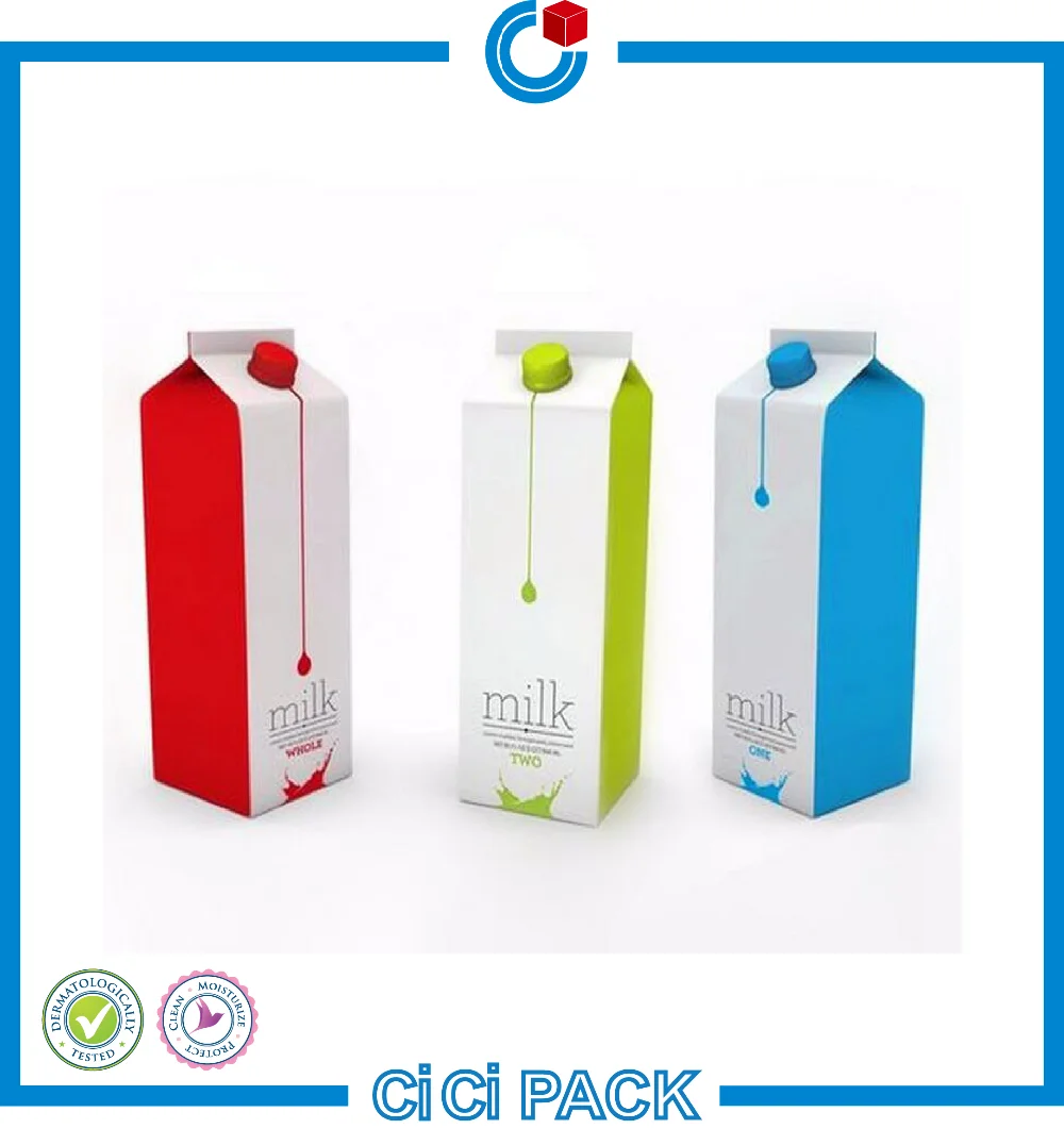 Custom Milk Paper Box,Printing Milk Packaging Box,Wholesale Milk Carton ...