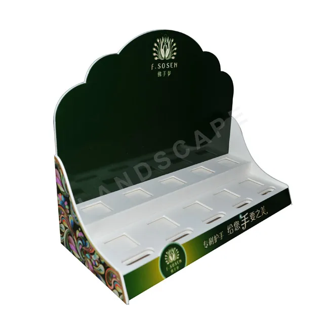 Custom Made Plastic Counter Top Display Stand for Showing Hand Cream ...