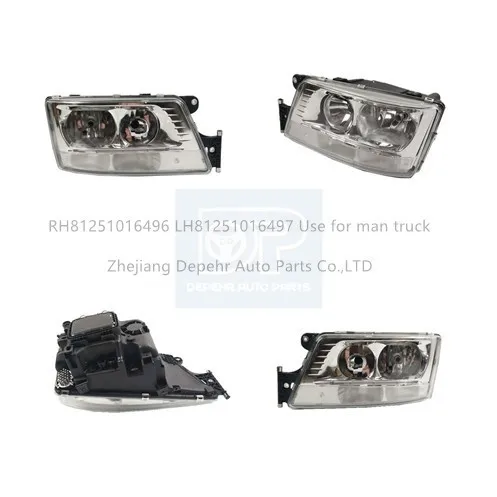 Depehr TGS/TGX Truck Head Lamps - Reliable and Efficient