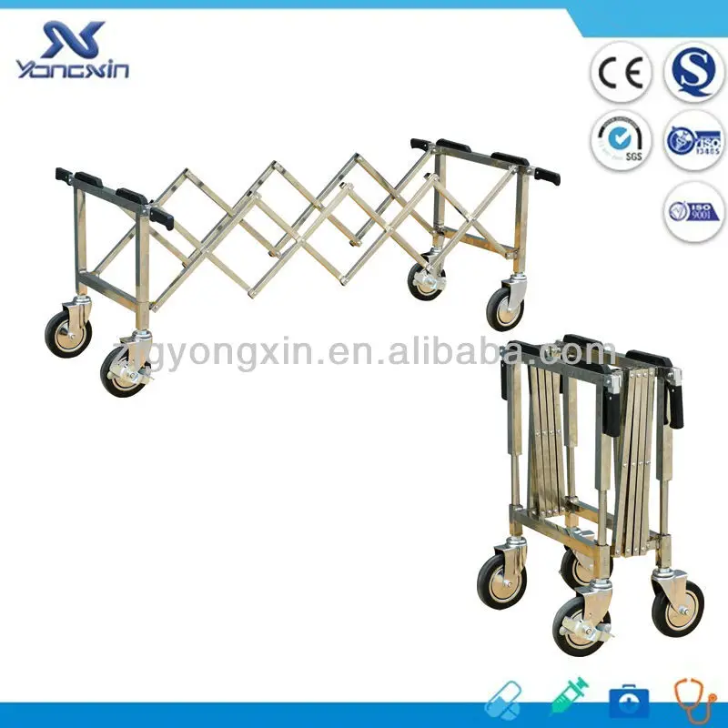 Funeral Casket Coffin Trolley For Cemetery Yxz-d-2 - Buy Stainless ...