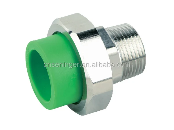Ppr Male Adaptor Male X Socket - Buy Ppr Male Union,Ppr Pipe Fittings ...