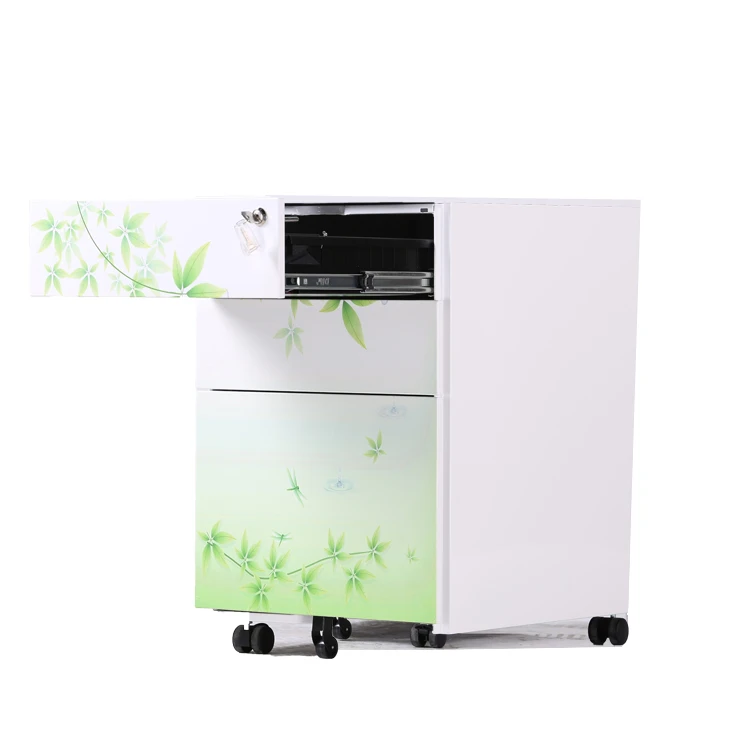 Lusterful Lock Green Movable File Cabinet - Buy Lusterful Lock Movable ...