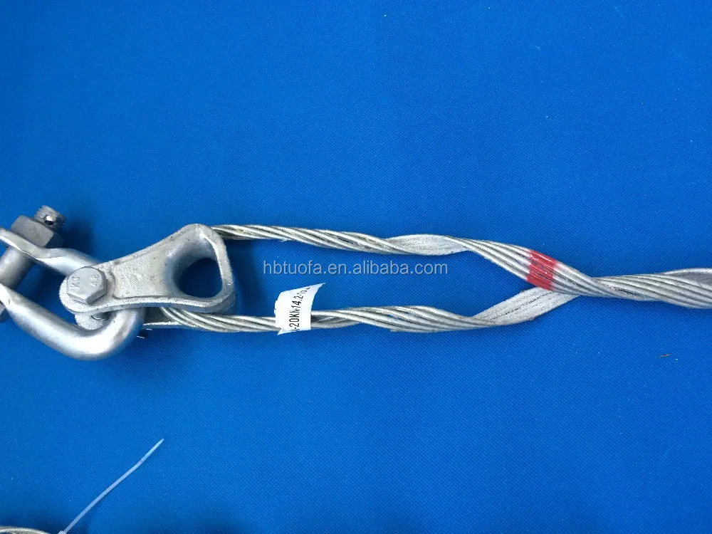 Tension Set /perform Guy Grip Dead End Fitting For Adss/opgw Electric ...