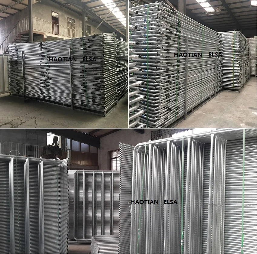 Heavy Duty Steel Tube Structural Corral Panel Livestock Fencing & Gates ...