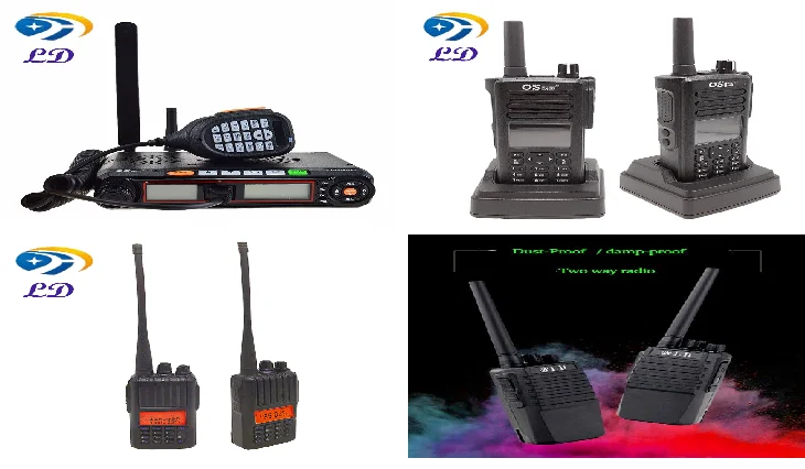 OS New Colorful Appearance Hot Uhf Walkie Talkie LD-999mini 3km Kids ...