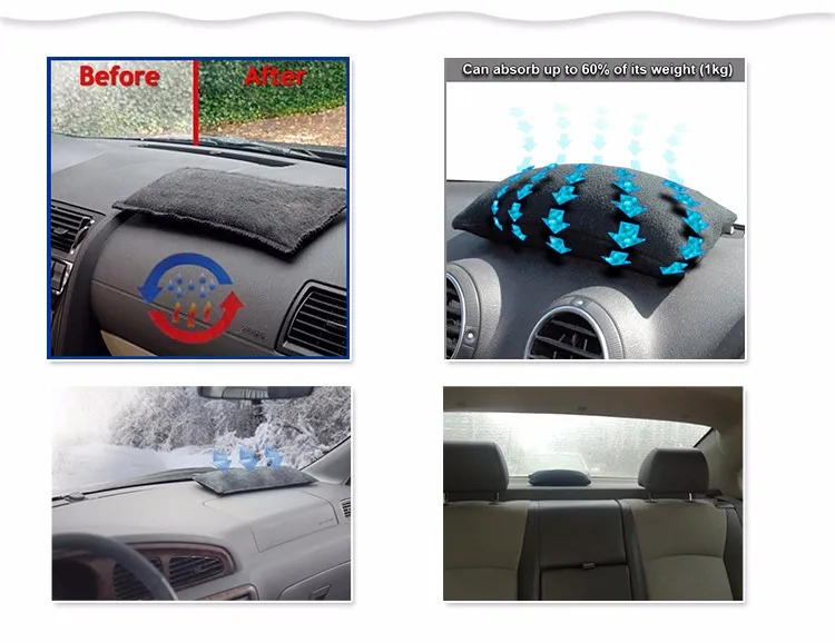 Eshare Moisture Collector - Natural Car Charcoal Odor Absorber