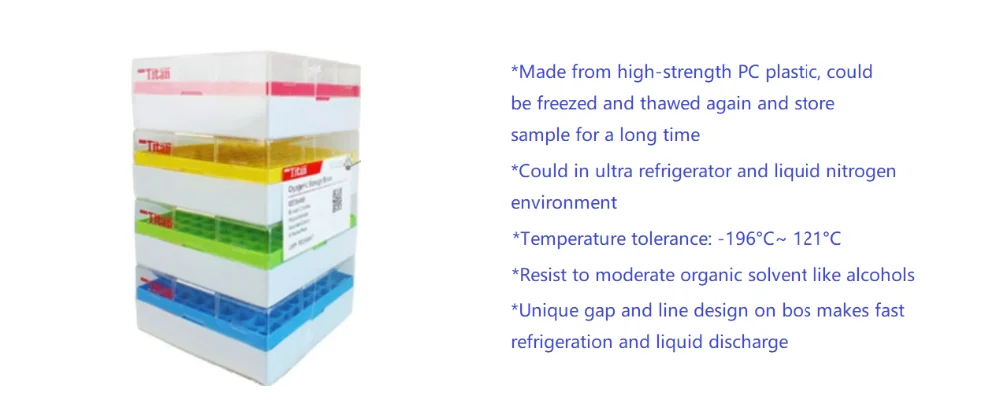 Cryogenic Vial Storage White Cardboard Freezer Box 100 Well - Buy Box ...