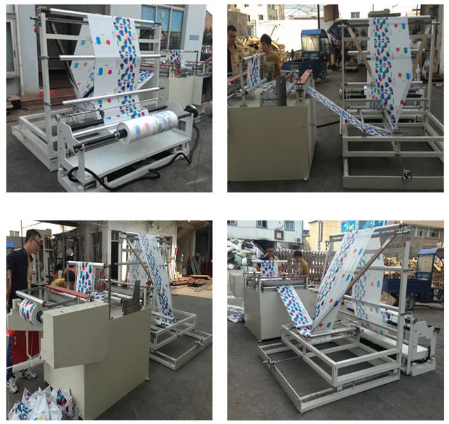 Plastic Film Rewinding And Folding Machine - Buy Film Folding Machine ...