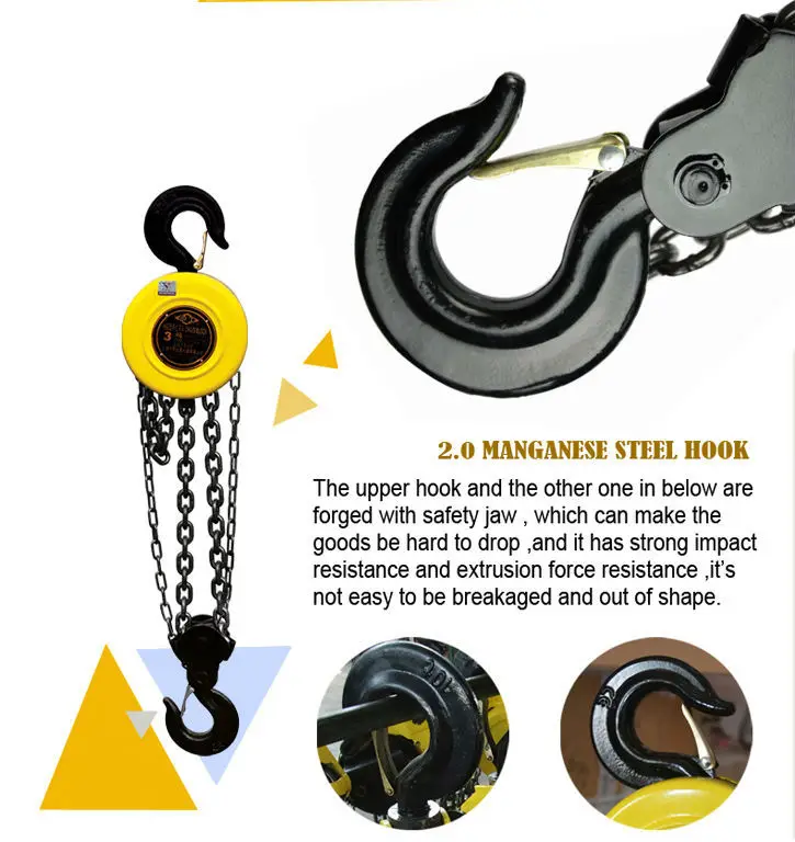 Hand Pull Block And Tackle With Chain Bag - Buy Block And Tackle,Hand ...