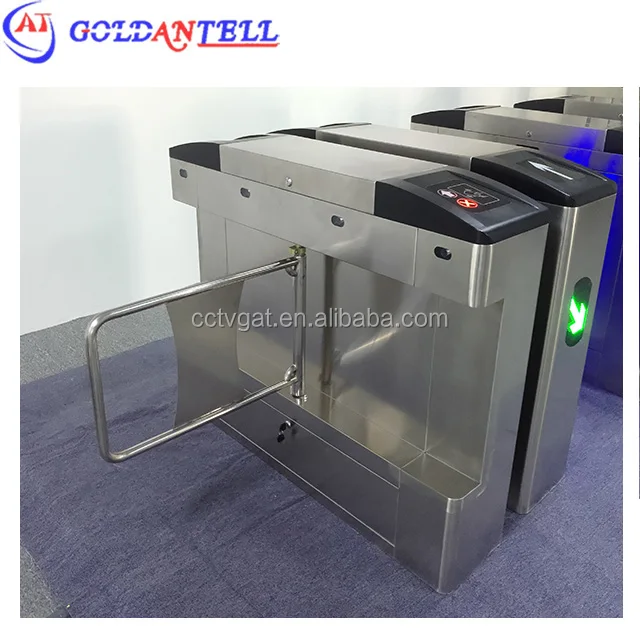Swipe Card Access Control Turnstile Gate For Wheelchair - Buy Swipe ...