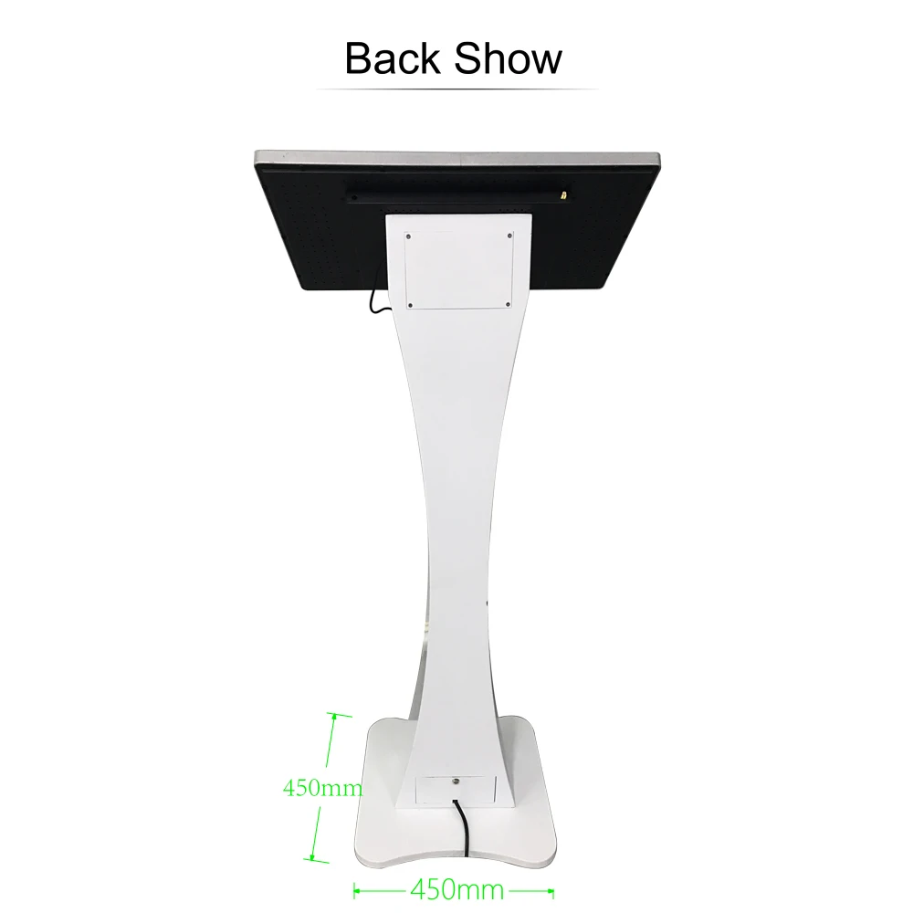 2020 QR Code Scanner Kiosk Smart Card Reader Monitor Digital Signage ...