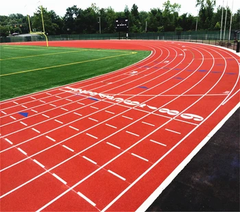 Tartan Track Professional Stadium Synthetic Racetracks Rubber Running ...