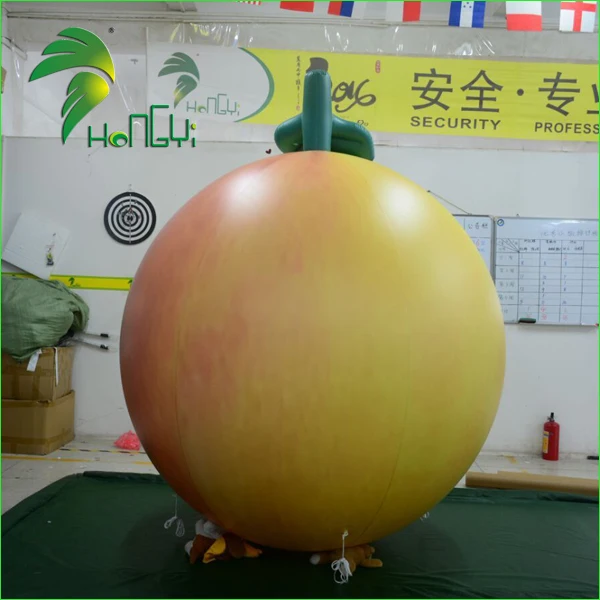 Artificial Pvc Inflatable Peach,Inflatable Fruit Balloon For ...
