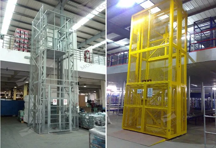 Warehouse Hydraulic Lift Electric Cargo Pallet Elevator Manufacturer ...