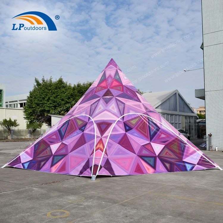 Cheap Beautiful 10m Star Shade Canopy Tent For Beach Sun Shelter - Buy ...
